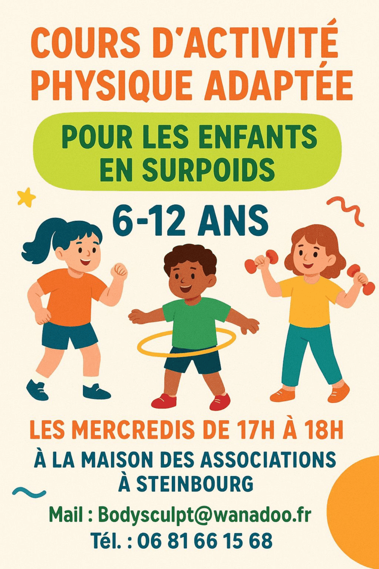 BODYSCULPT – Cours d’activité physique adaptée pour les enfants en ...